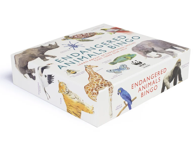 Endangered Animals Bingo Board Game – The Sensory Studio