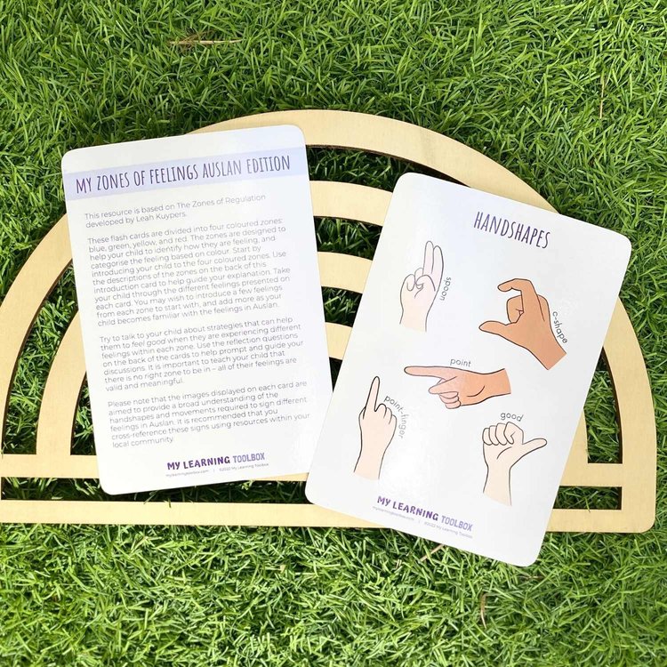 My Learning Toolbox: My Zones of Feelings Auslan Edition – The Sensory ...