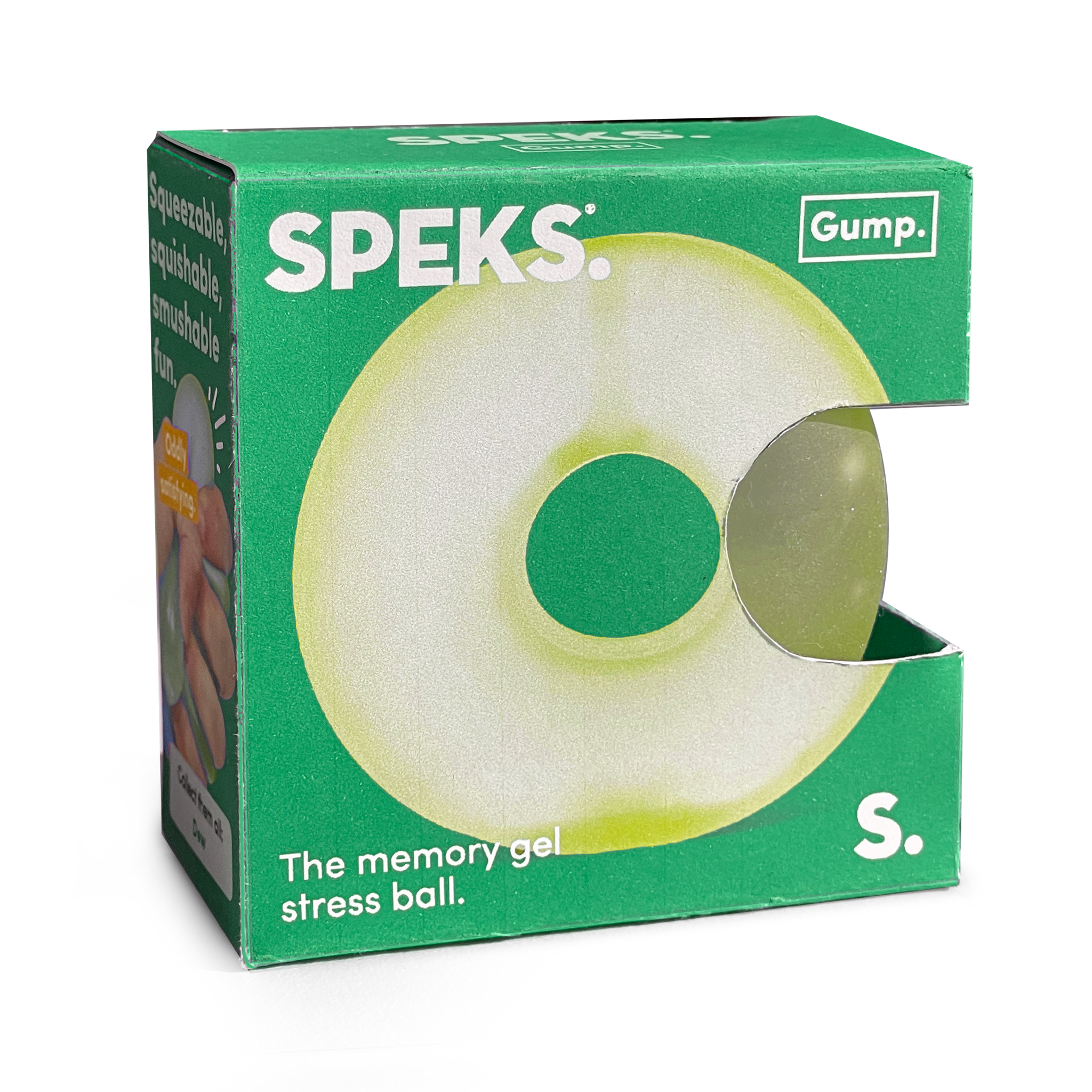 SPEKS. Gump Loop - Memory Gel Stress Ball: Algae (Lime Green) – The ...