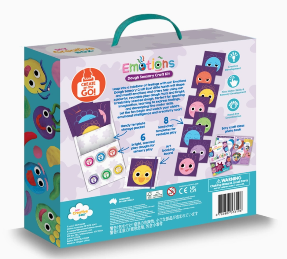 My Creative Box: Emotions Dough Sensory Craft Box – The Sensory Studio