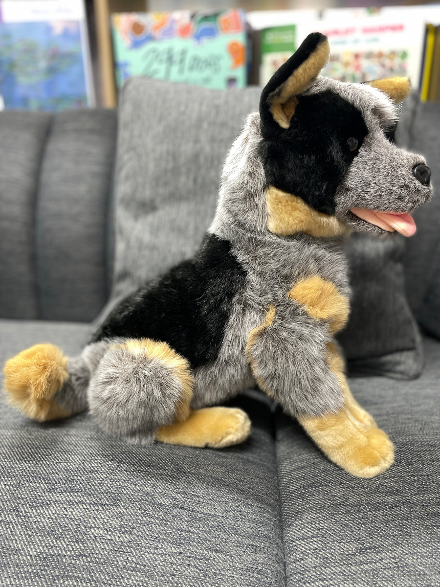 Arrow the Sitting Cattle Dog: Weighted Toy 2.2kg – The Sensory Studio