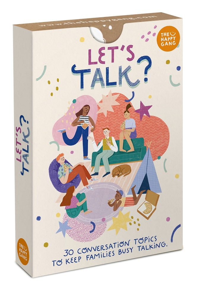 Let’s Talk Flashcards | Kids & Family Conversation Card Set: ON SALE ...