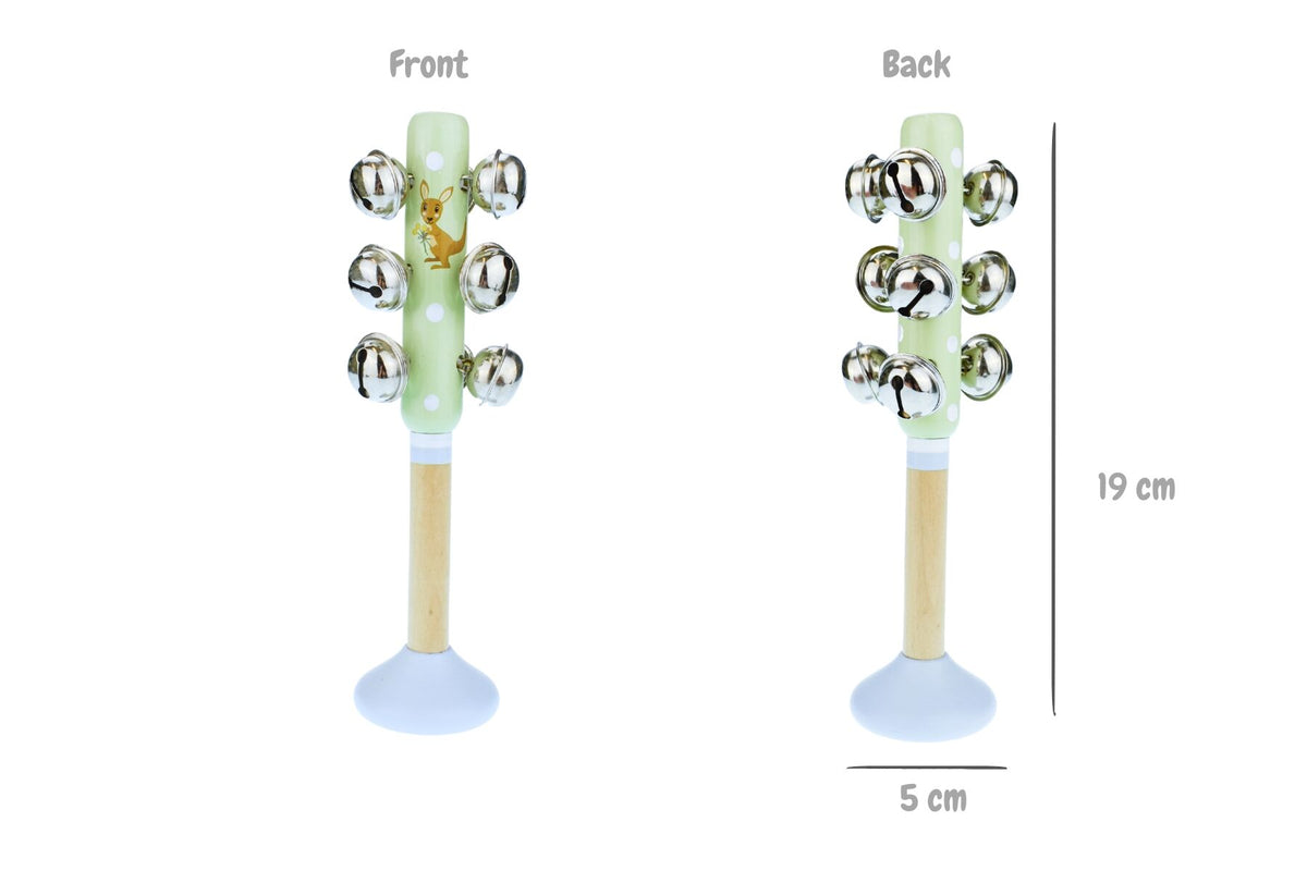 Wooden Maracca & Bell Stick Musical Set: Australian Animals: On Sale w ...