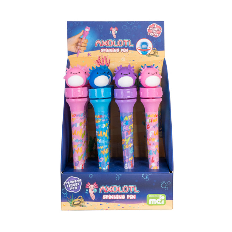 Spinning Pen: Axolotl – The Sensory Studio