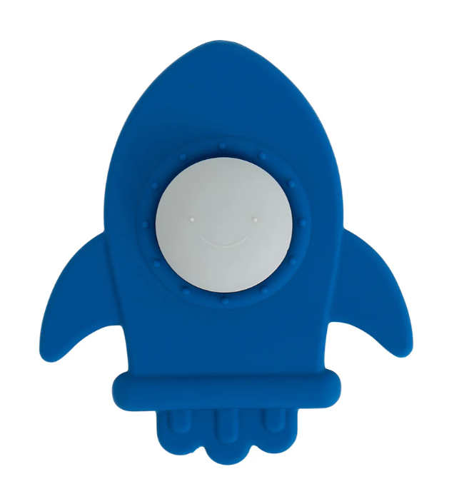 Annabel Trends: Silicone Rocket Spinner: Navy Blue – The Sensory Studio